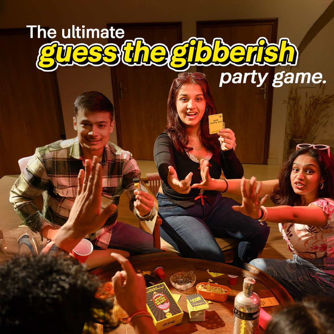 What Do You Mean?! - The Ultimate Guess The Gibberish Party Game – Dring