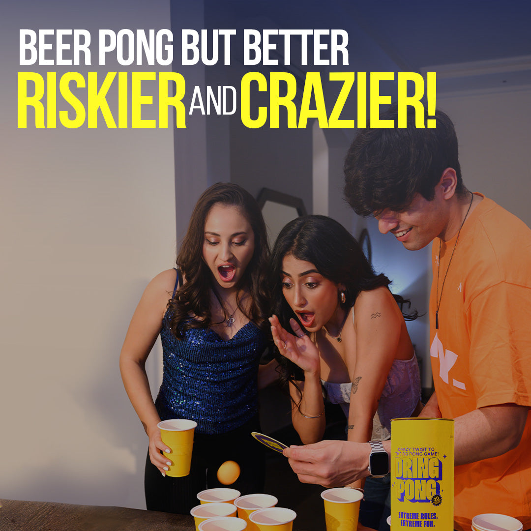 Dring Pong - Crazy Twist to the OG Beer Pong Game